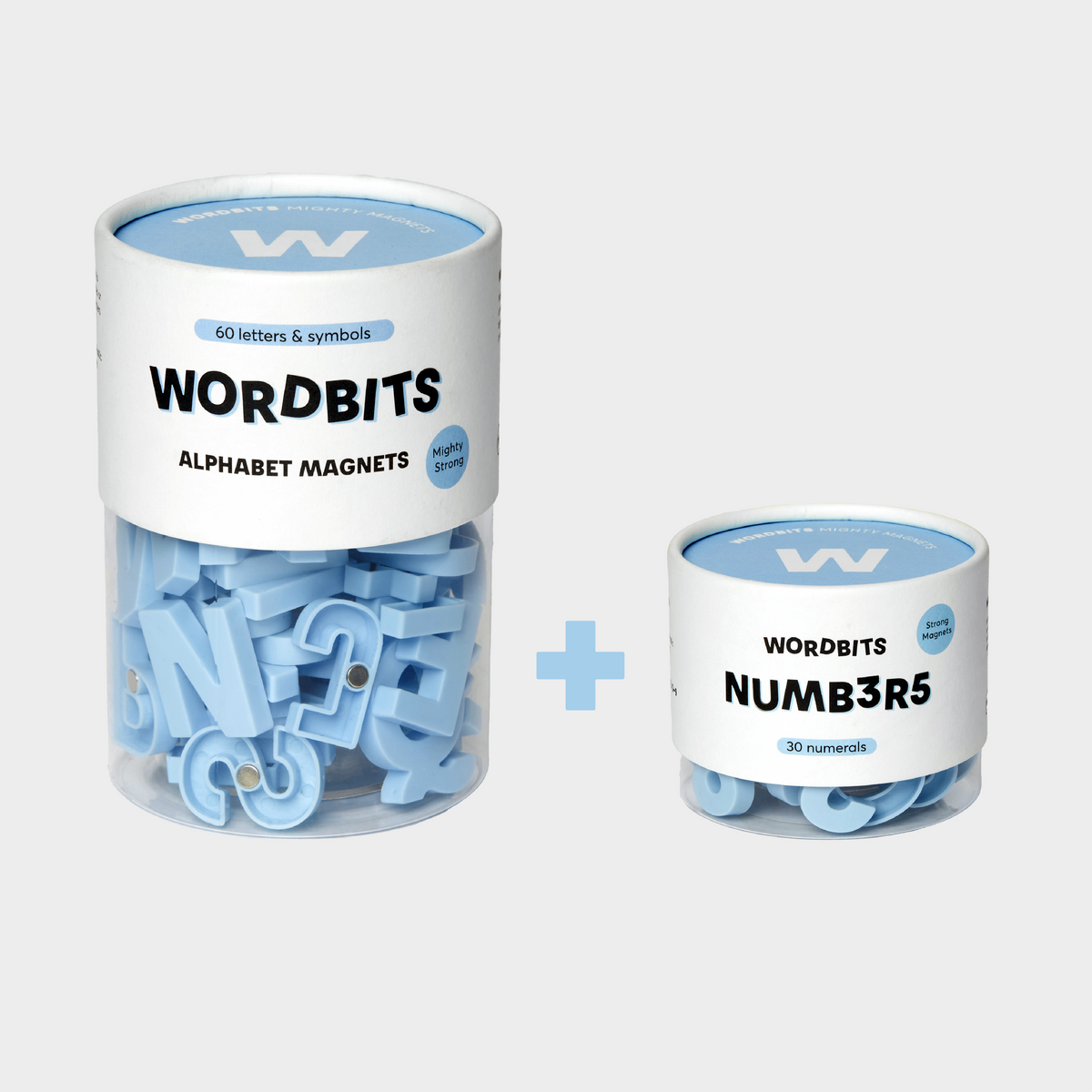 Letter + Number Set in Sky - Wordbits